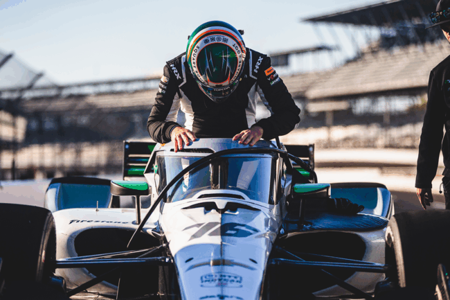 Roe hungry for more after Juncos Hollinger IndyCar test | James Roe